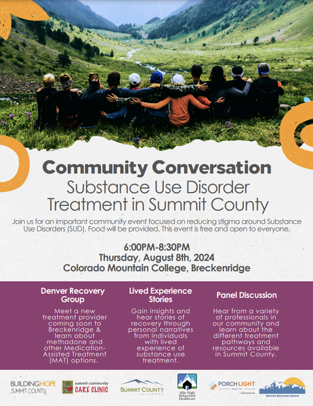 Building Hope Summit - Community Conversation – Substance Use Disorder ...